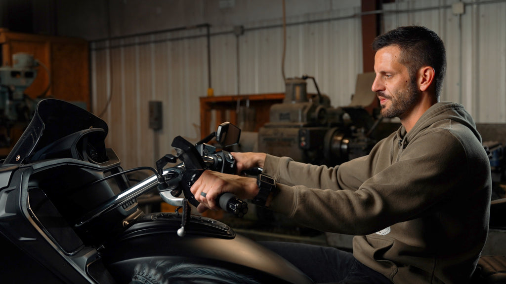 Reduced Reach for '20-25 Challenger | Indian Handlebars – KST Kustoms